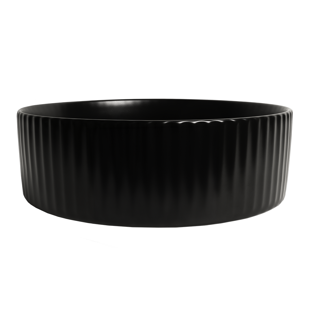 Alma Camilla Fluted Matte Black Basin – Alma Sinks