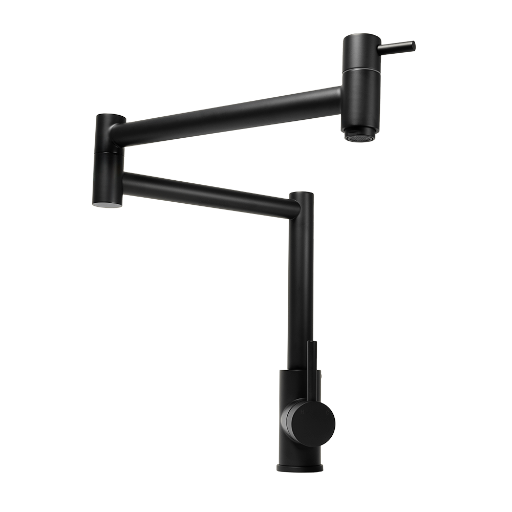 Alma Barbara Bench Pot Filler Matte Black – Alma Sinks