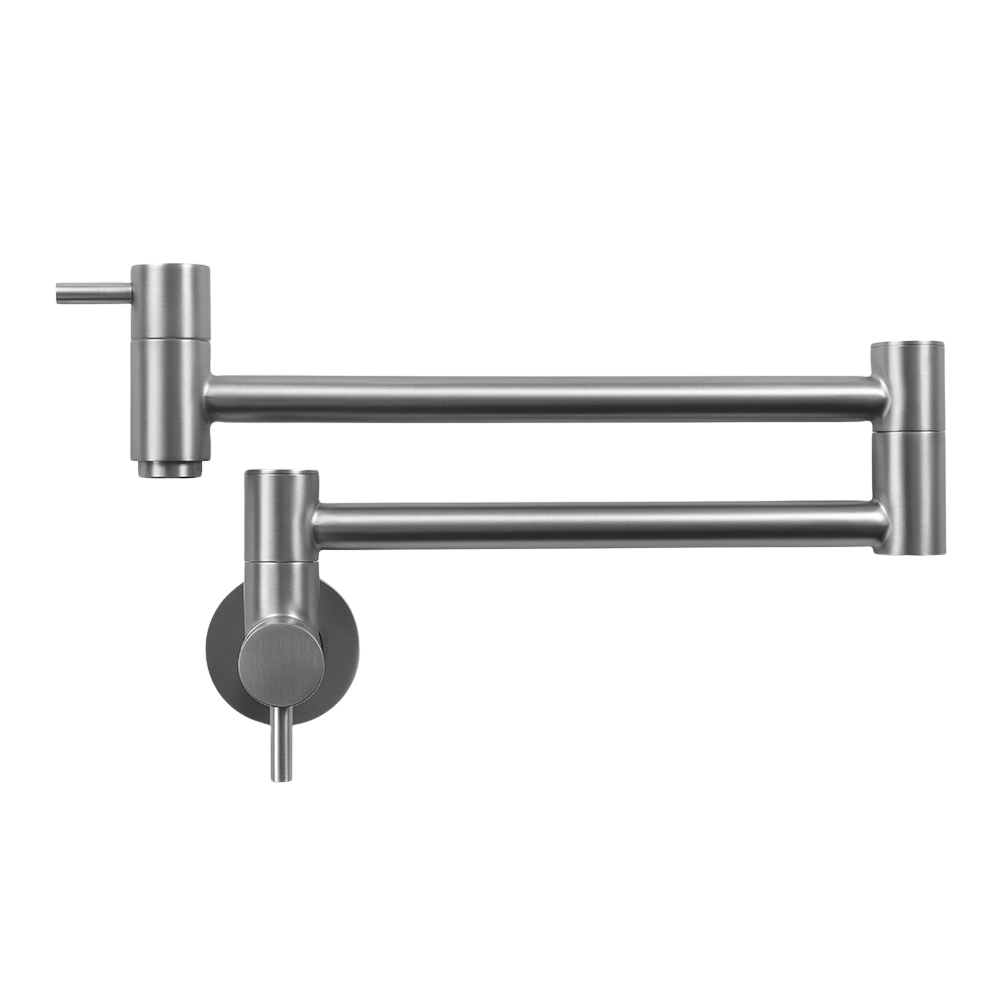 Alma Winslow Wall Pot Filler Brushed Nickel – Alma Sinks