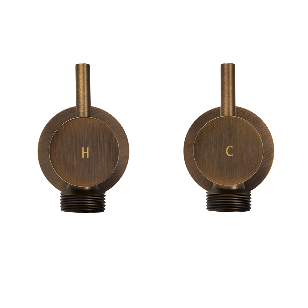 Alma Menzo Brushed Vintage Antique Brass Washing Machine Tap – Alma Sinks