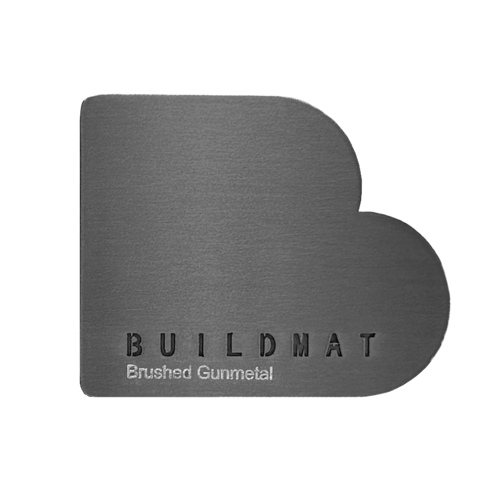 Buildmat Tapware Colour Sample Brushed Gunmetal – Alma Sinks