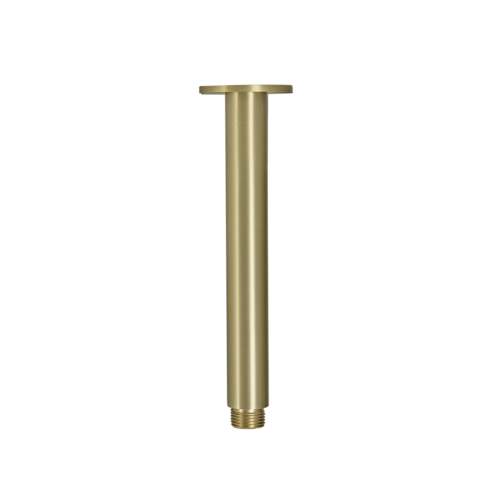Alma Mira Brushed Brass Gold Ceiling Shower Arm – Alma Sinks