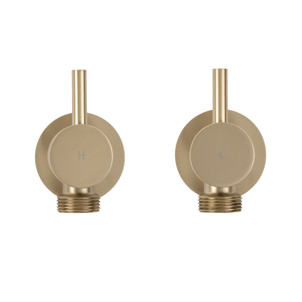 Alma Menzo Brushed Brass Gold Washing Machine Tap – Alma Sinks