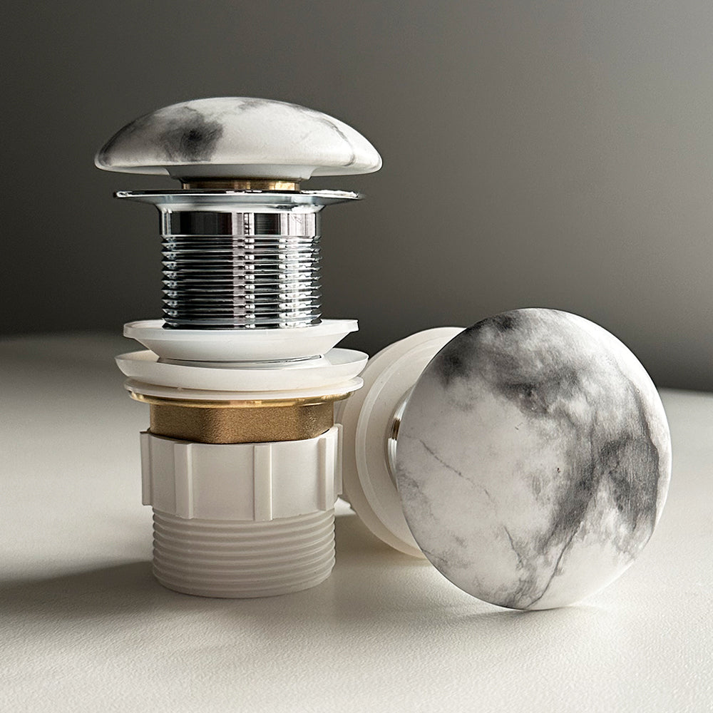 32mm Arabescato Vagli Pop Up Waste – Alma Sinks