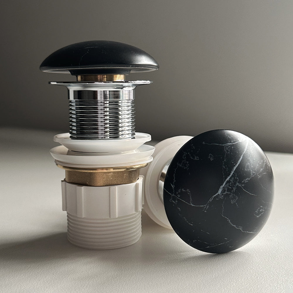 32mm Nero Marquina Pop Up Waste – Alma Sinks