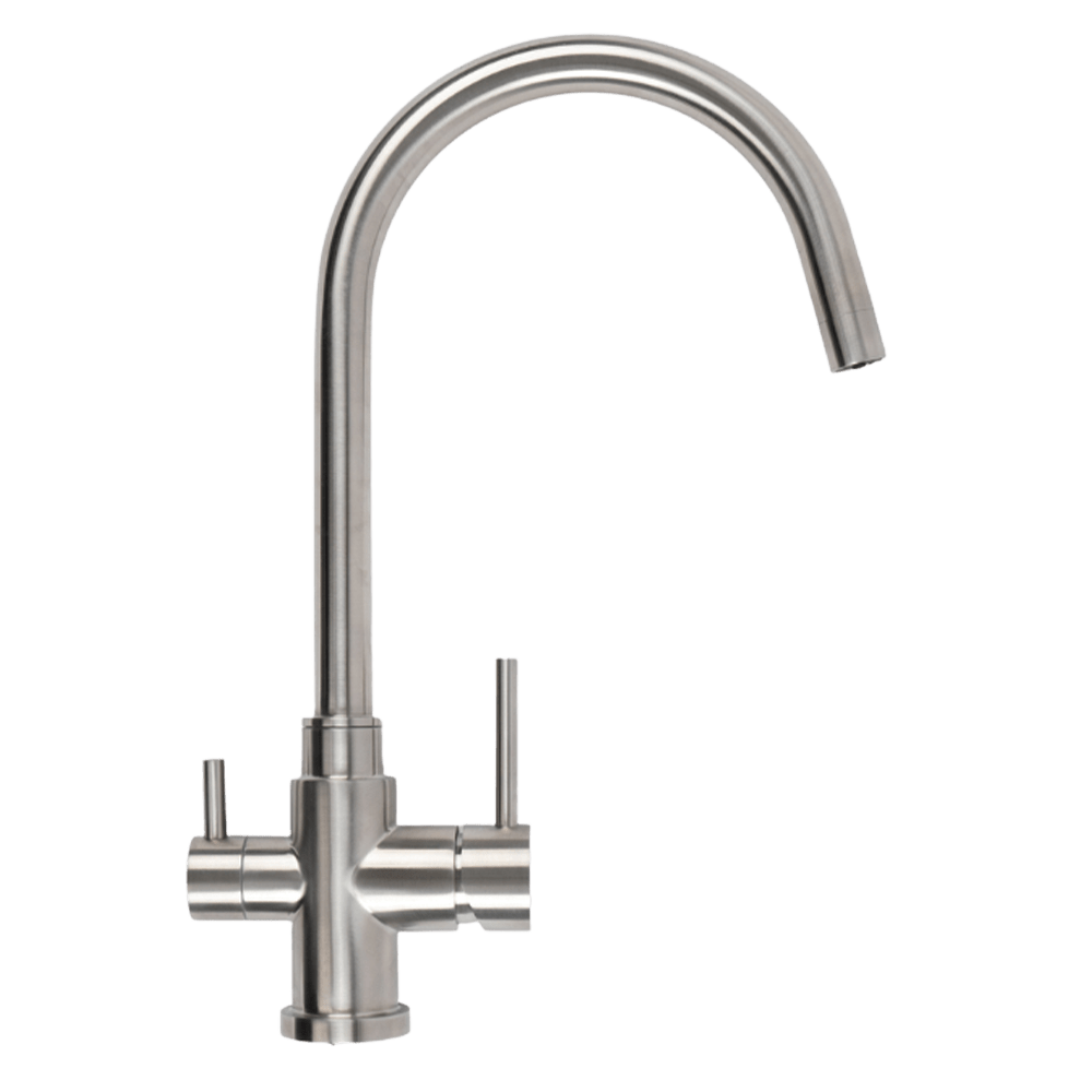 Alma Fleta Brushed Stainless Steel 3 Way Filter Water Tap – Alma Sinks